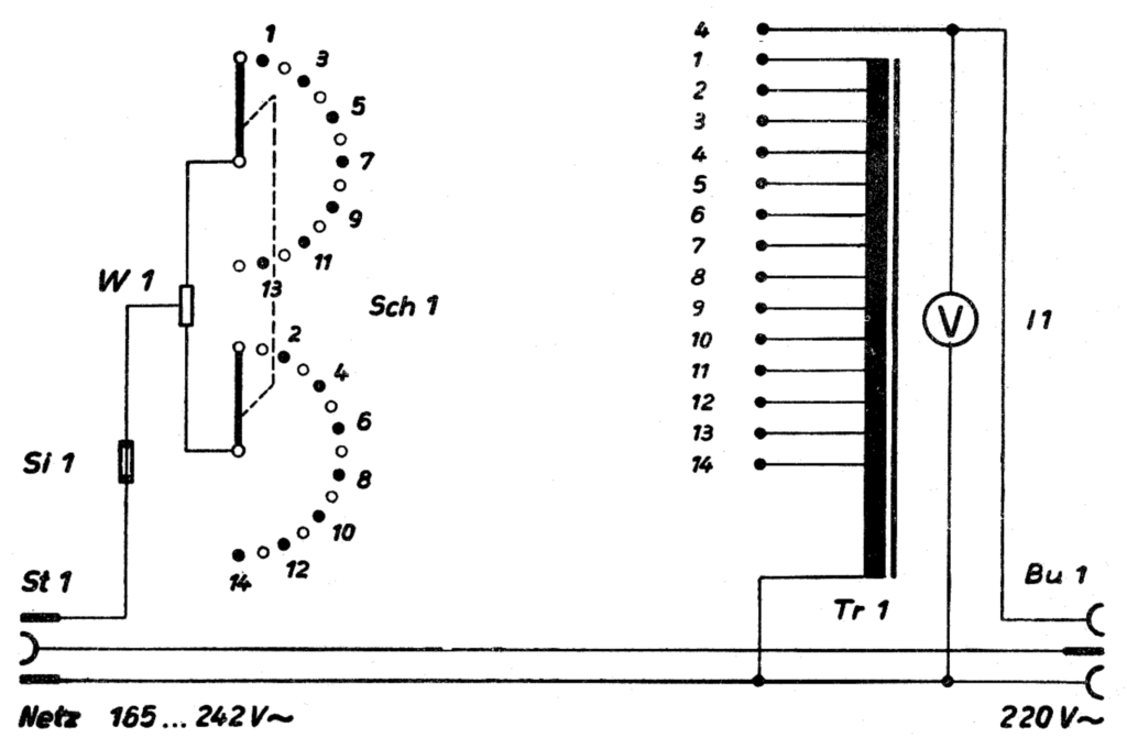 Feutron Stelltrafo Type 1223 | Röhre, RasPi und mehr