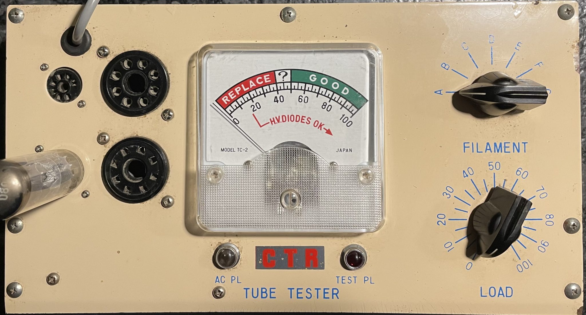 Tube Tester TC-2 | Röhre, RasPi und mehr