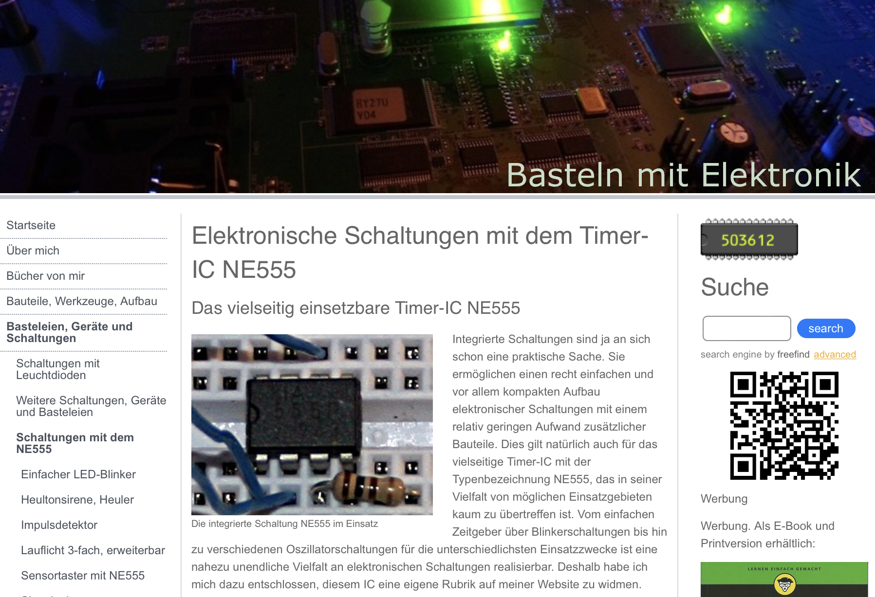 Timer-IC NE555 | Röhre, RasPi und mehr